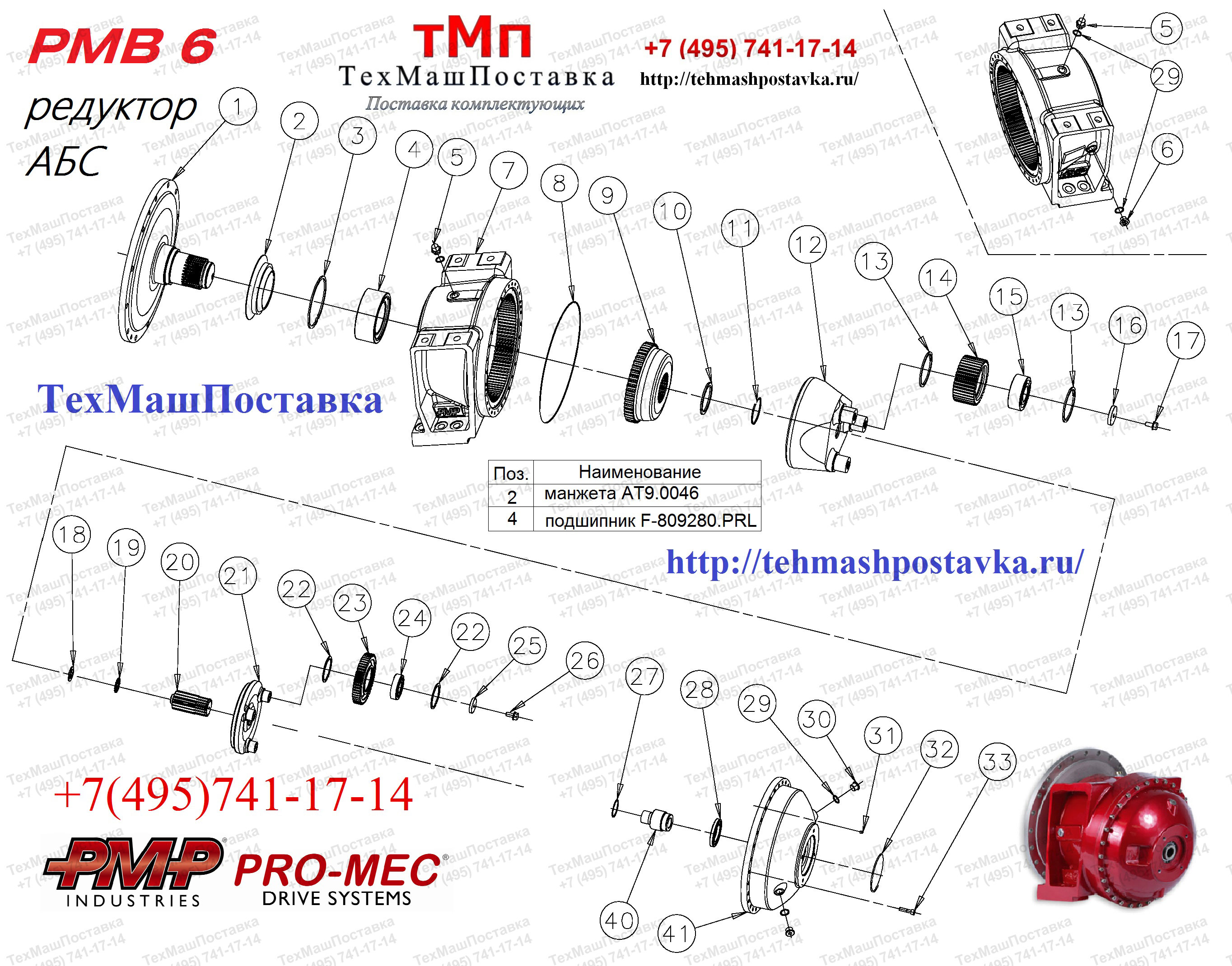 PMP Industries официальный дистрибьютор в России